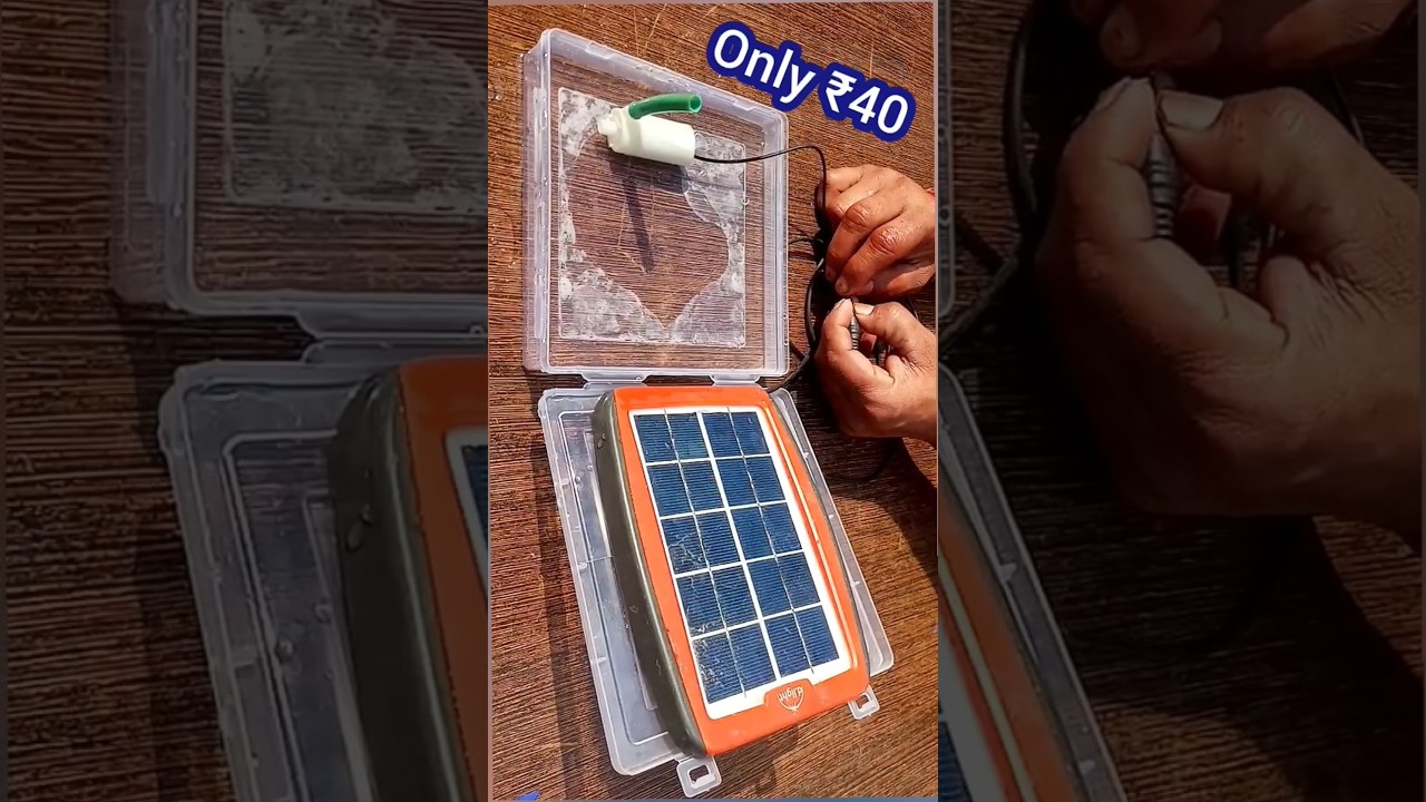 Small and Inexpensive Solar Water Pump System Project #shoots | shorts video mini water pump