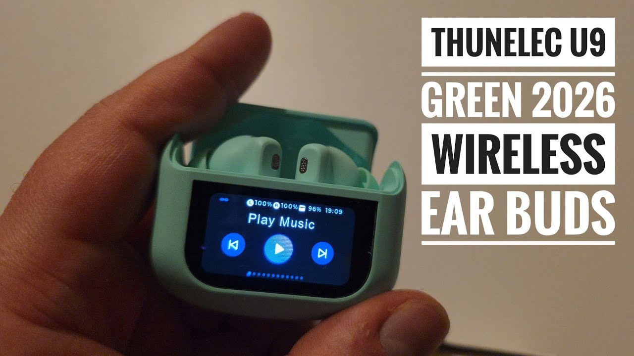 Thunelec U9 Green 2026 Wireless Ear Buds - Unboxing 