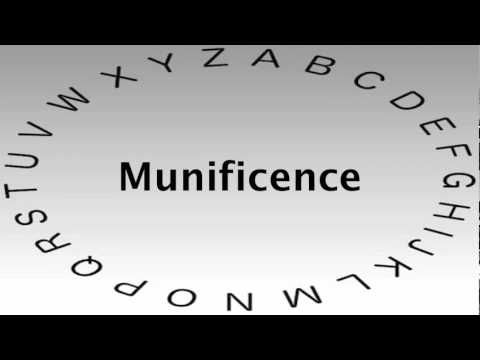 SAT Vocabulary Words and Definitions โ Munificence