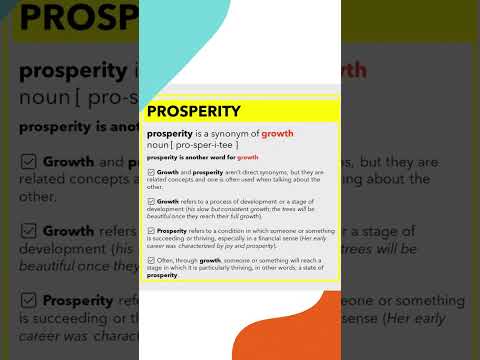 #shorts #synonyms #languagelearningtips #prosperity