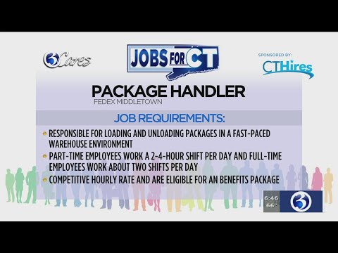 Jobs for CT: Package handler