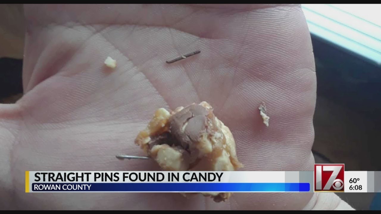 Pins found in Halloween candy collected in NC neighborhood, sheriff says