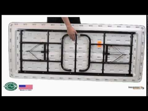 Correll R Series Plastic Folding Table Commercial Grade