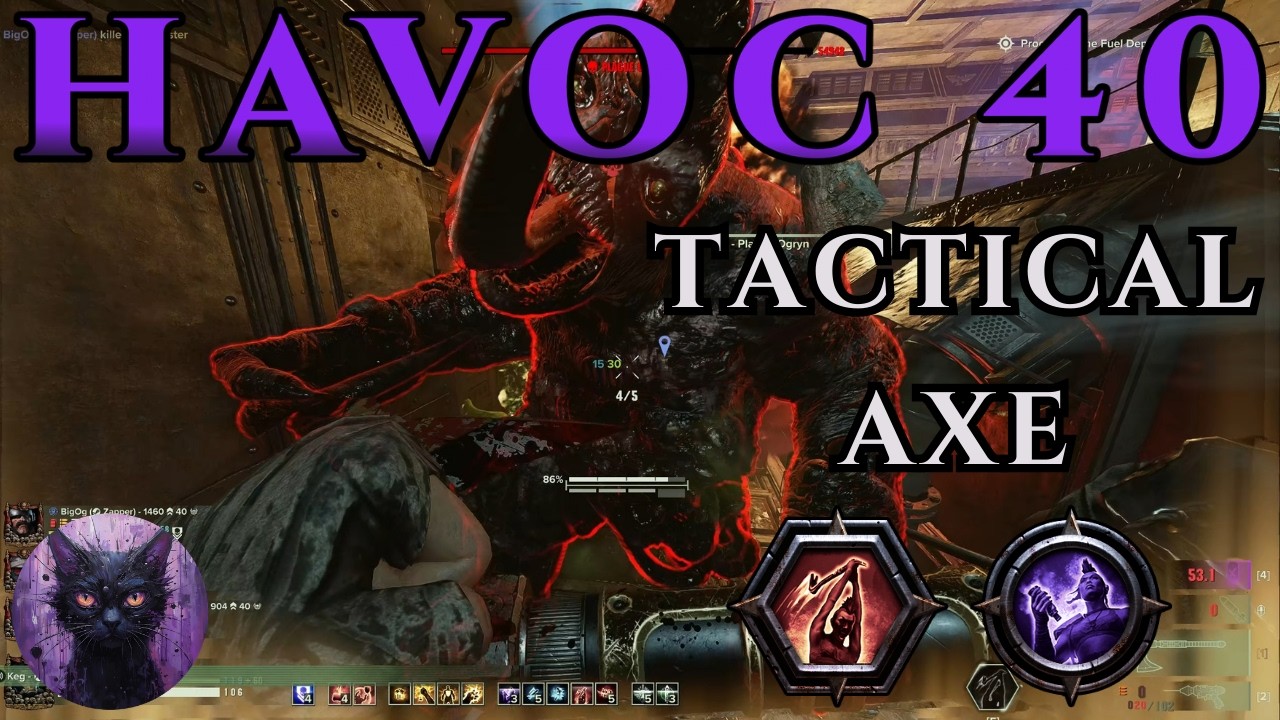 Hive Scum -Tactical Axe Mk VII & Needle Pistol | Havoc 40 | Refinery Delta | Darktide