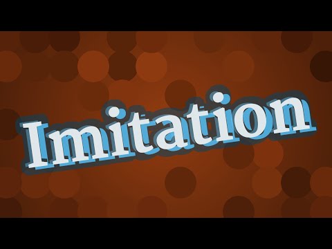 IMITATION pronunciation • How to pronounce IMITATION