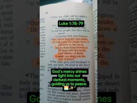 God’s Light in the Darkness: Luke 1:78-79