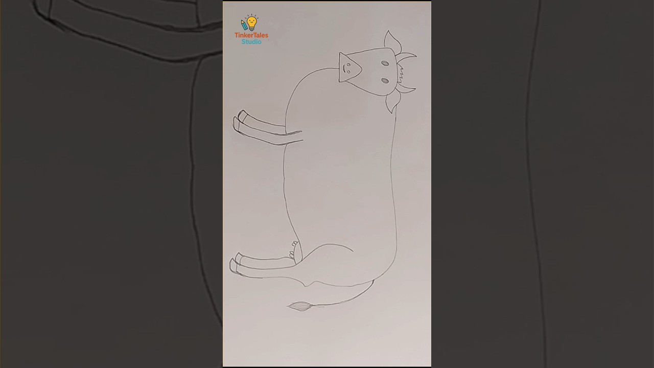 How to Draw a Cow | Easy Cow Drawing for Kids and Beginners