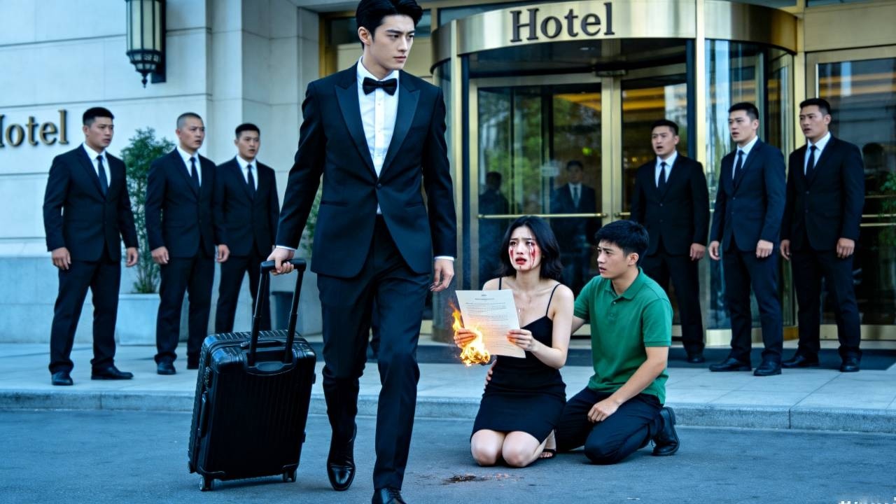 Wife go to hotel with first love, lying they eat spicy hot; I divorced，become CEO，they knees.