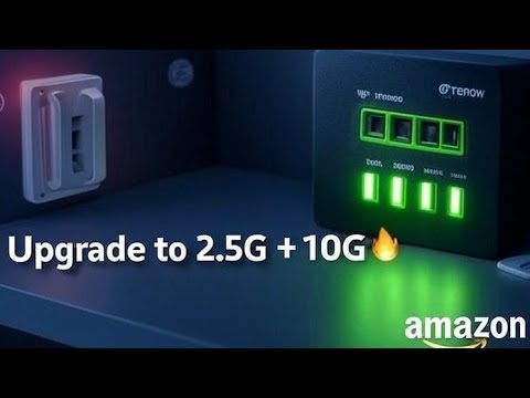 2.5G + 10G Ethernet Switch Just $31! 🚀 Boost Your Network Speed