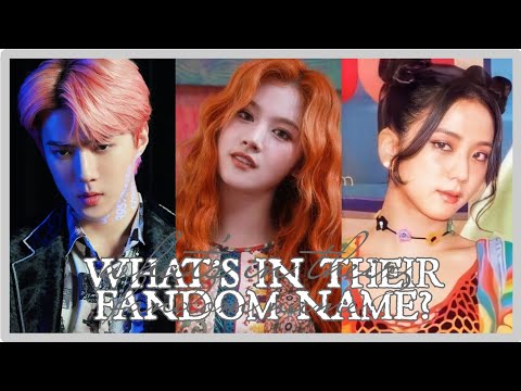 what's in their fandom name? (part two) || BLACKPINK, TWICE, EXO, LOONA & EVERGLOW