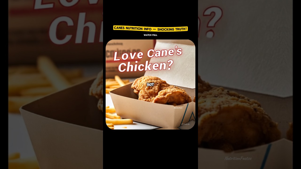 Cane’s Chicken Combo: The Shocking Truth Revealed! 🍟 #unitedstates #english #america #usa