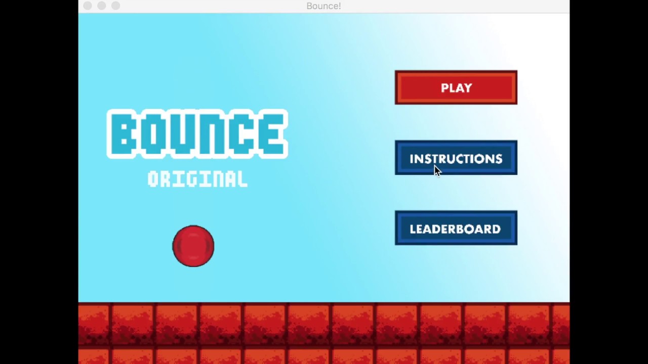 Bounce Nokia Game Remake using Pygame/Python