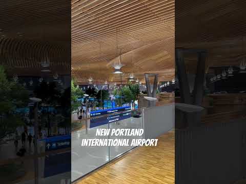 New Portland International Airport #pdx #portlandinternationalairport