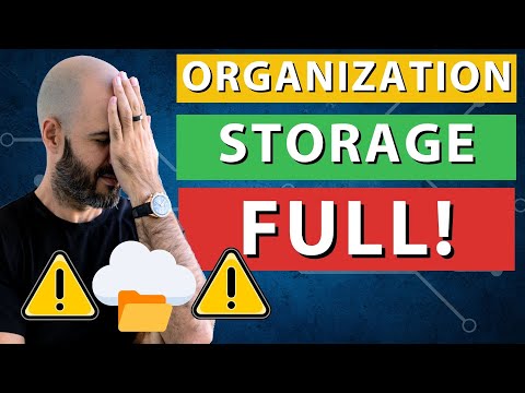 Organization Storage Full: Do You Need More Space for Data in Google Workspace Admin?