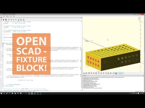 Free SCAD file Fixture Designer 🧞‍♂️ ・Object to download and to 3D ...