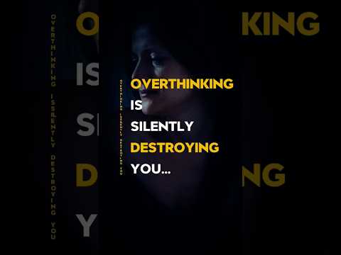 💯 DAILY MOTIVATION - Overthinking