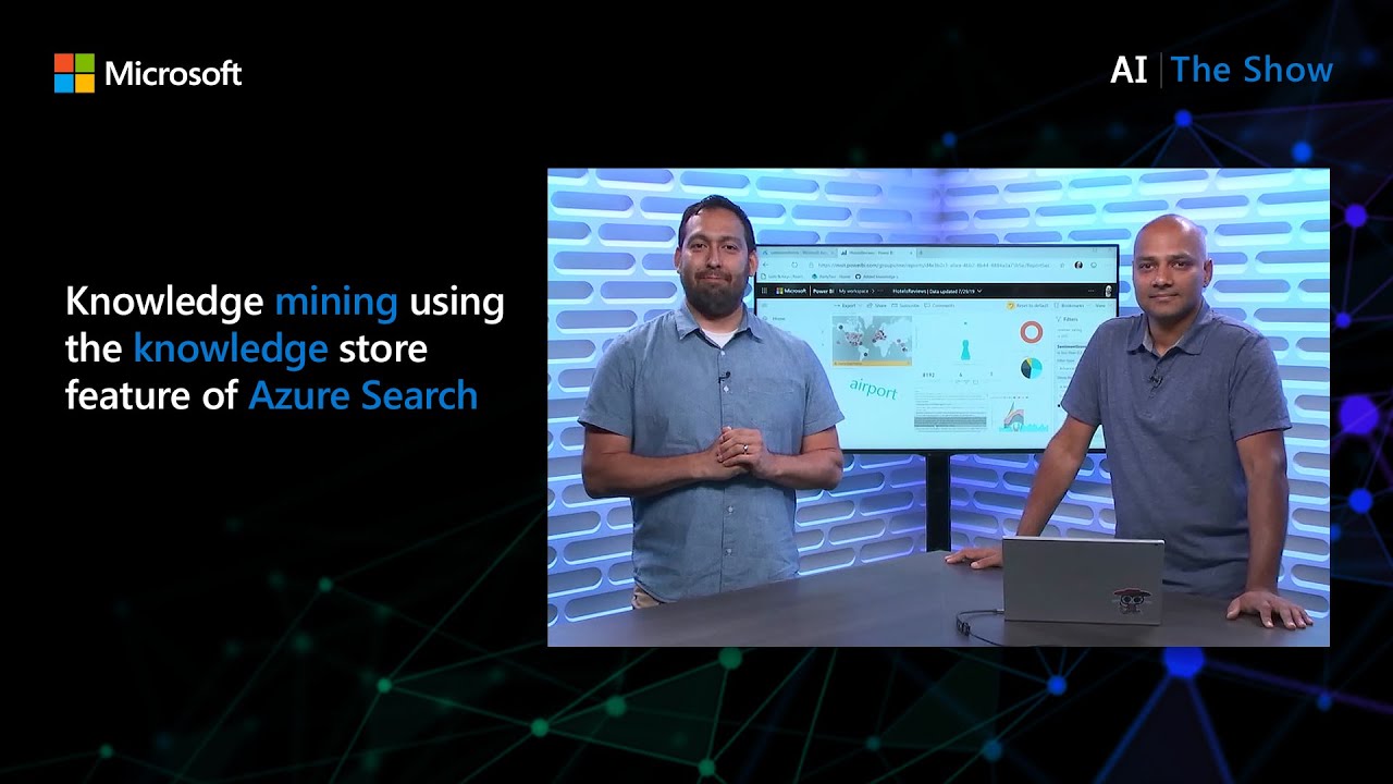 Knowledge mining using the knowledge store feature of Azure Search