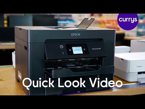 EPSON WorkForce WF-7830DTWF All-in-One Wireless Inkjet Printer with Fax - Quick Look