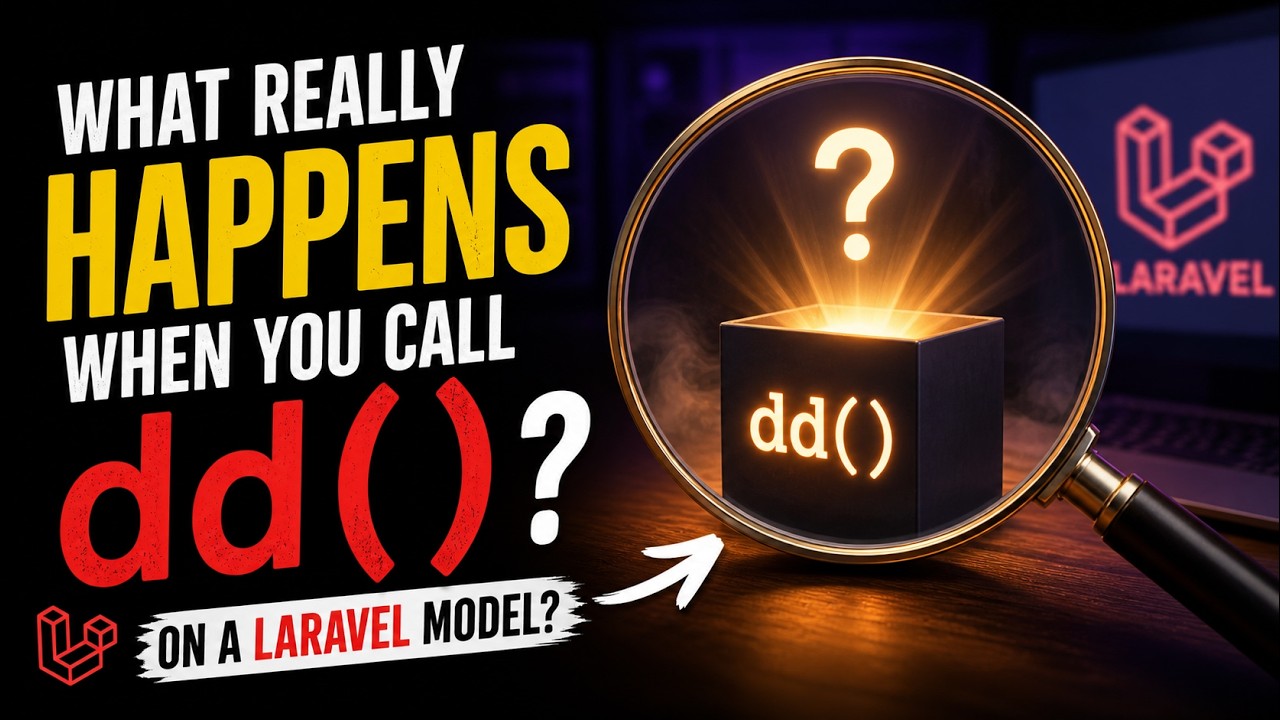 What Actually Happens When You Call dd() on a Laravel Model?