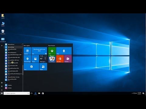 Windows 10 - How to Organize the Start Menu