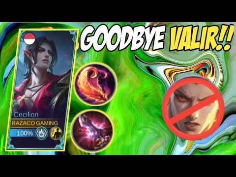 CECILION VS HERO VALIR WHO WILL WIN?? I CECILION BEST BUILD & EMBLEM 2023