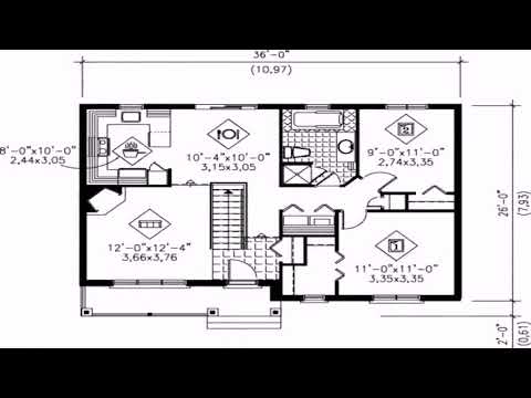 2 Bedroom 2 Bath House Plans Under 1000 Sq Ft - Gif Maker DaddyGif.com (see description)