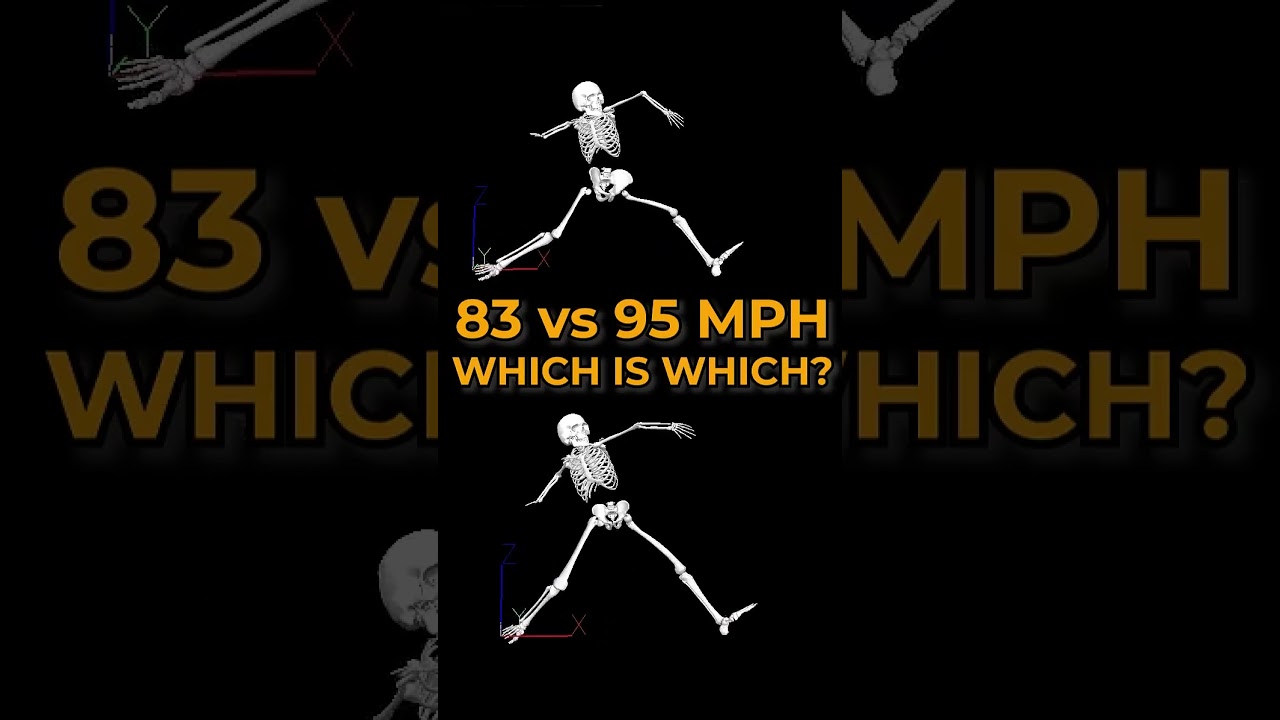 83MPH vs  95MPH Which Skeleton Throws Harder  ㅣ 빠른 공을 던지는 비밀의 방법