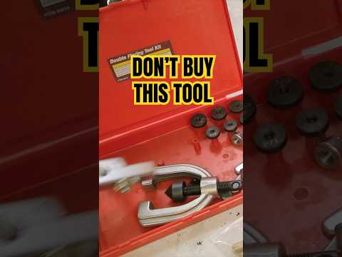 DON’T Use This Brake Flaring Tool…