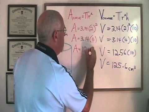 The Volume of a Cylinder Formula: Why We DON'T Have To Memorize It!