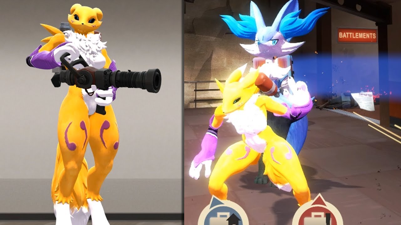 TF2 but you can be Renamon