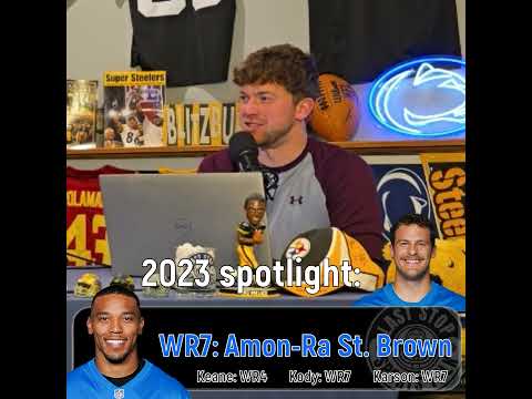 Our NFL WR Rankings (10-6) for 2025!