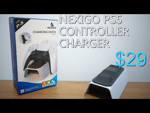 Can't Find a PS5 Controller Charger? Nexigo Charging Dock for PS5 Unboxing