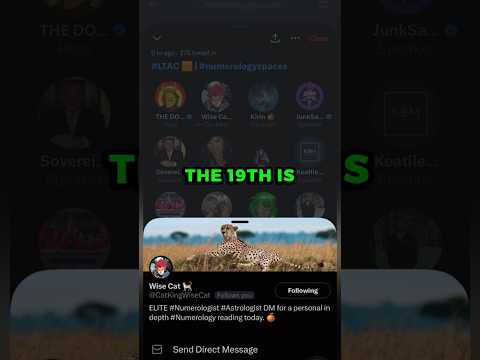 WATCH THIS IF YOU’RE BORN ON THE 19TH‼️ #gg33 #numerology #viralreels