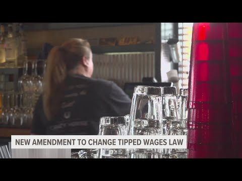New amendment made to change tipped wages law in Michigan