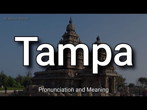 Tampa - Pronunciation and Meaning
