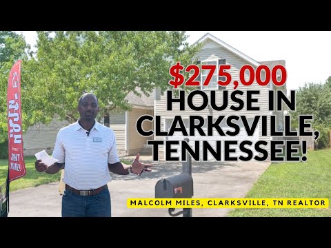 $275,000 house in Clarksville, Tennessee!