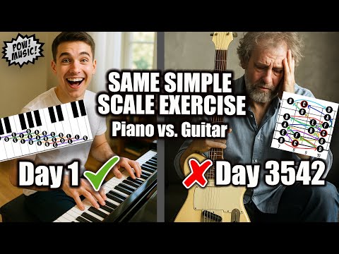 Connect TRIADS & SCALES with this Simple Exercise (Guitarists Ignore It, Pianists Nail It Instantly)