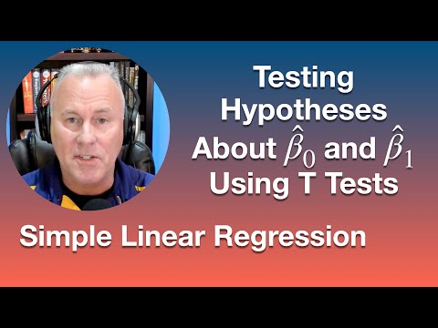 Hypothesis Tests for the Beta Parameters in the Simple Linear Regression Model