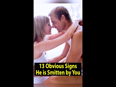 13 Obvious Signs He is Smitten by You #shorts Sigma Rule #312