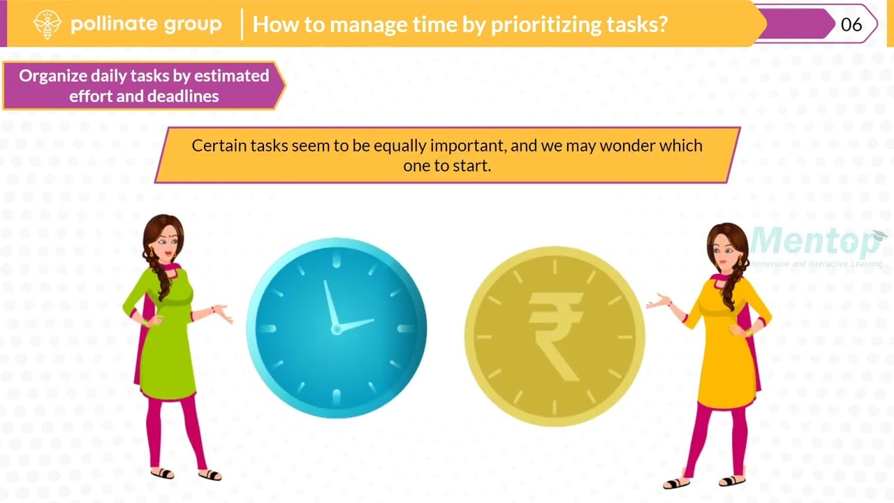 Master Time Management: Custom eLearning for Marketing Professionals | e-learning content | Mentop