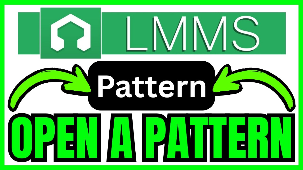 How To OPEN A PATTERN In LMMS (QUICK & EASY) 2026