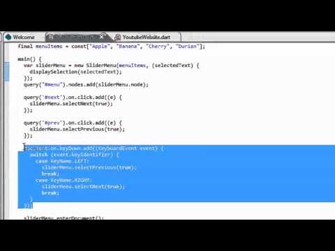 Dart Programming Series - 2 - Creating A Website
