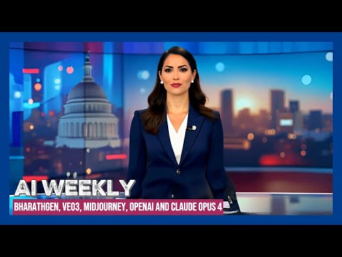 AI Weekly - VEO3, Midjourney, OpenAI , Claude Opus 4 and BharathGen