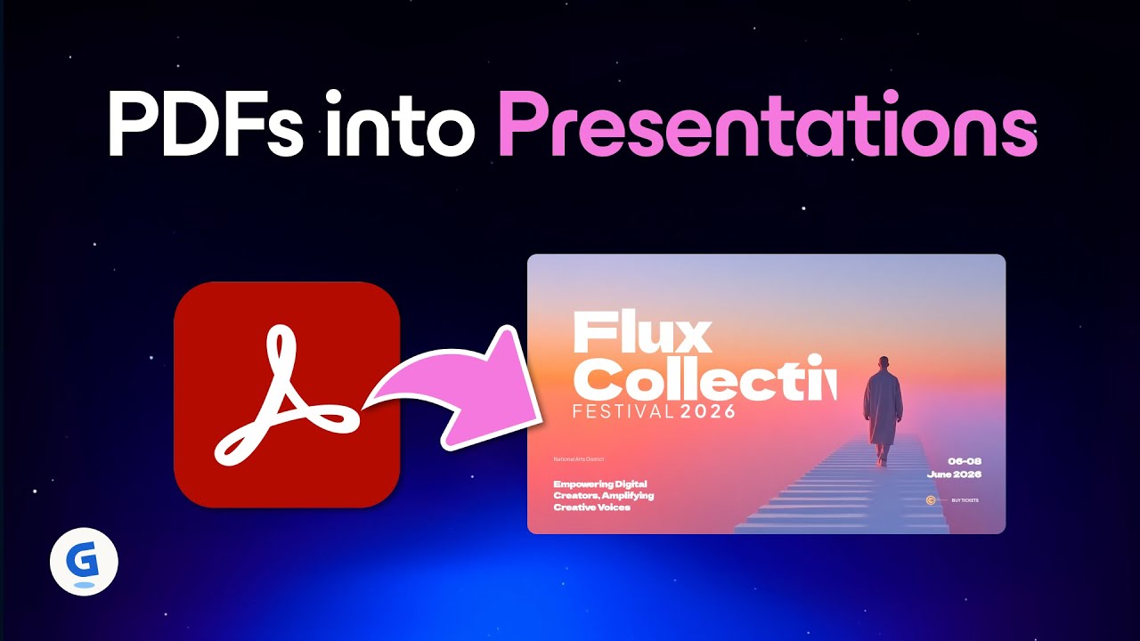 Transform your PDFs into Presentations with Gamma