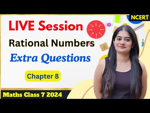 Live Class 🎯 Rational Numbers Extra Questions for Class 7 Maths ✨ Practice & Mastery #class7 #maths
