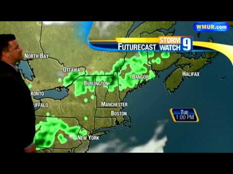 Monday morning forecast