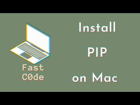How to install PIP for Python Libraries on MAC || Fast C0de