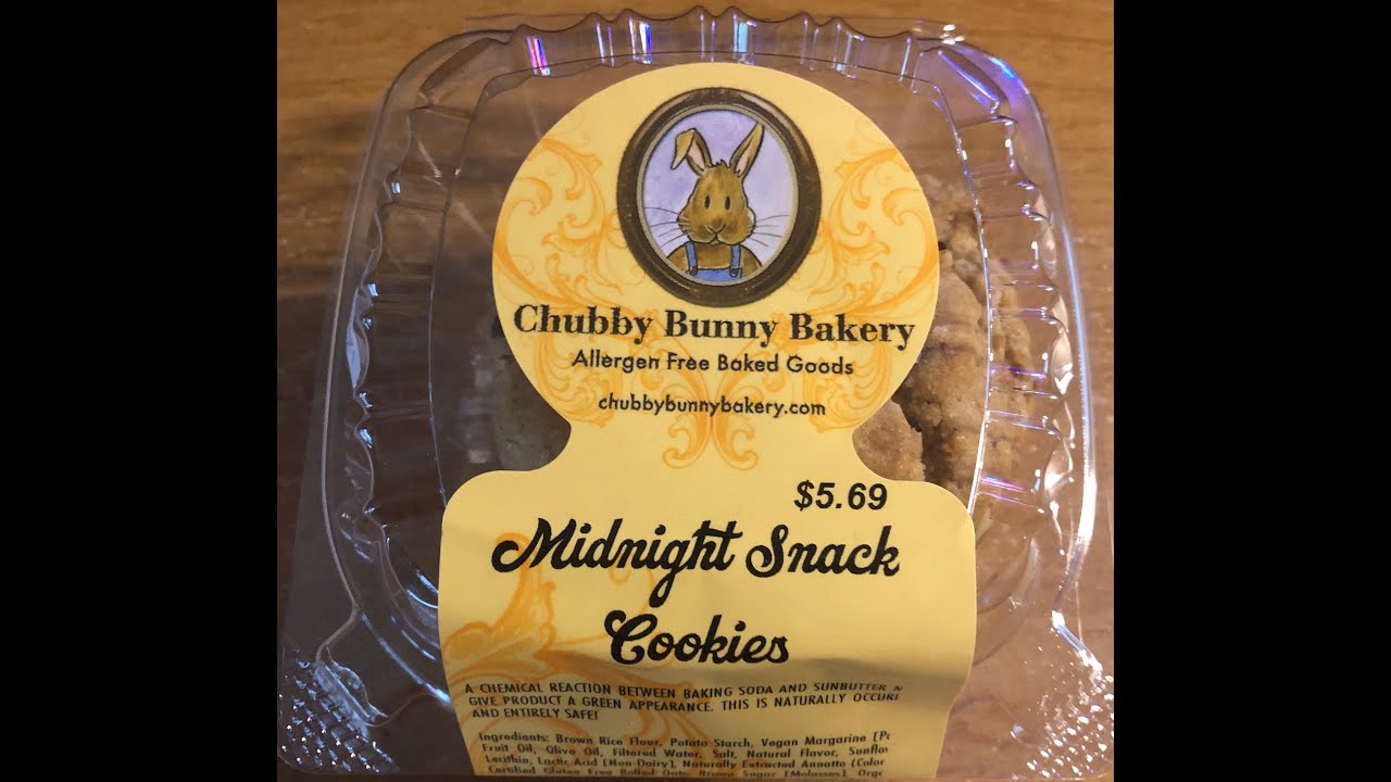 Chubby Bunny Bakery Allergen-Free Midnight Snack Cookies Review