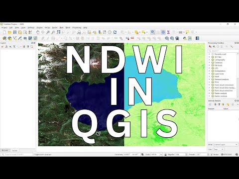 How to Calculate NDWI in QGIS: Step-by-Step Guide for Beginners