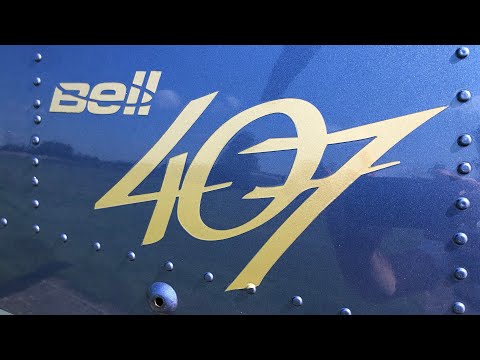 Bell 407 helicopter SN.53668 D-HAFE with Agrarflug Helilift GmbH & Co KG walk around and inside out